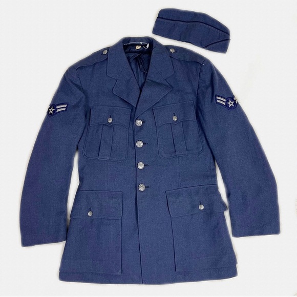 Vintage | Jackets & Coats | 95s Usaf Uniform Jacket | Poshmark